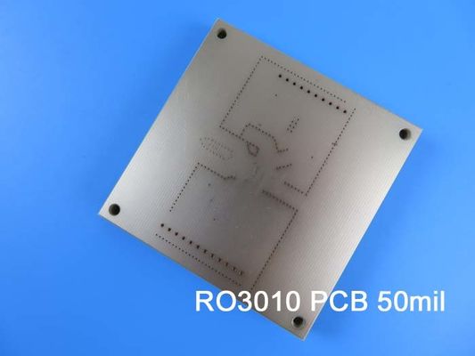 Rogers RO3010 RF 인쇄 회로 기판 2-Layer Rogers 3010 50mil 1.27mm 마이크로웨이브 PCB ...
